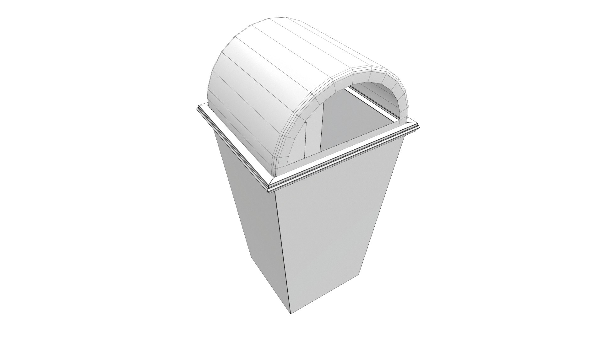 3D Model Dustbin 01 - TurboSquid 2172667