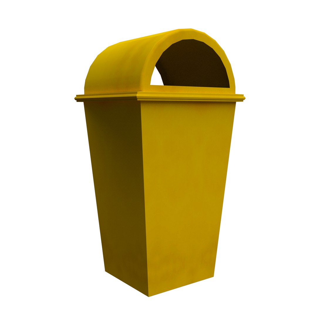 3D Model Dustbin 01 - TurboSquid 2172667