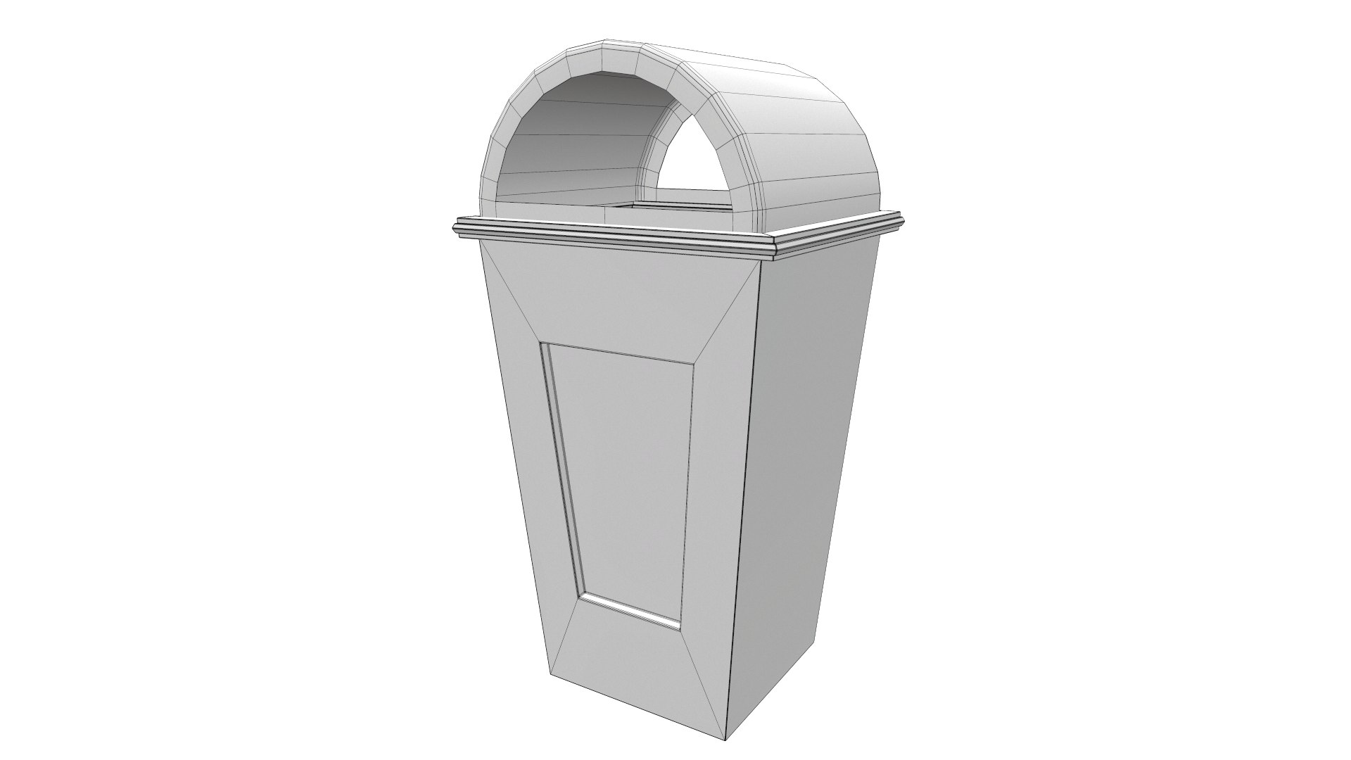 3D Model Dustbin 01 - TurboSquid 2172667