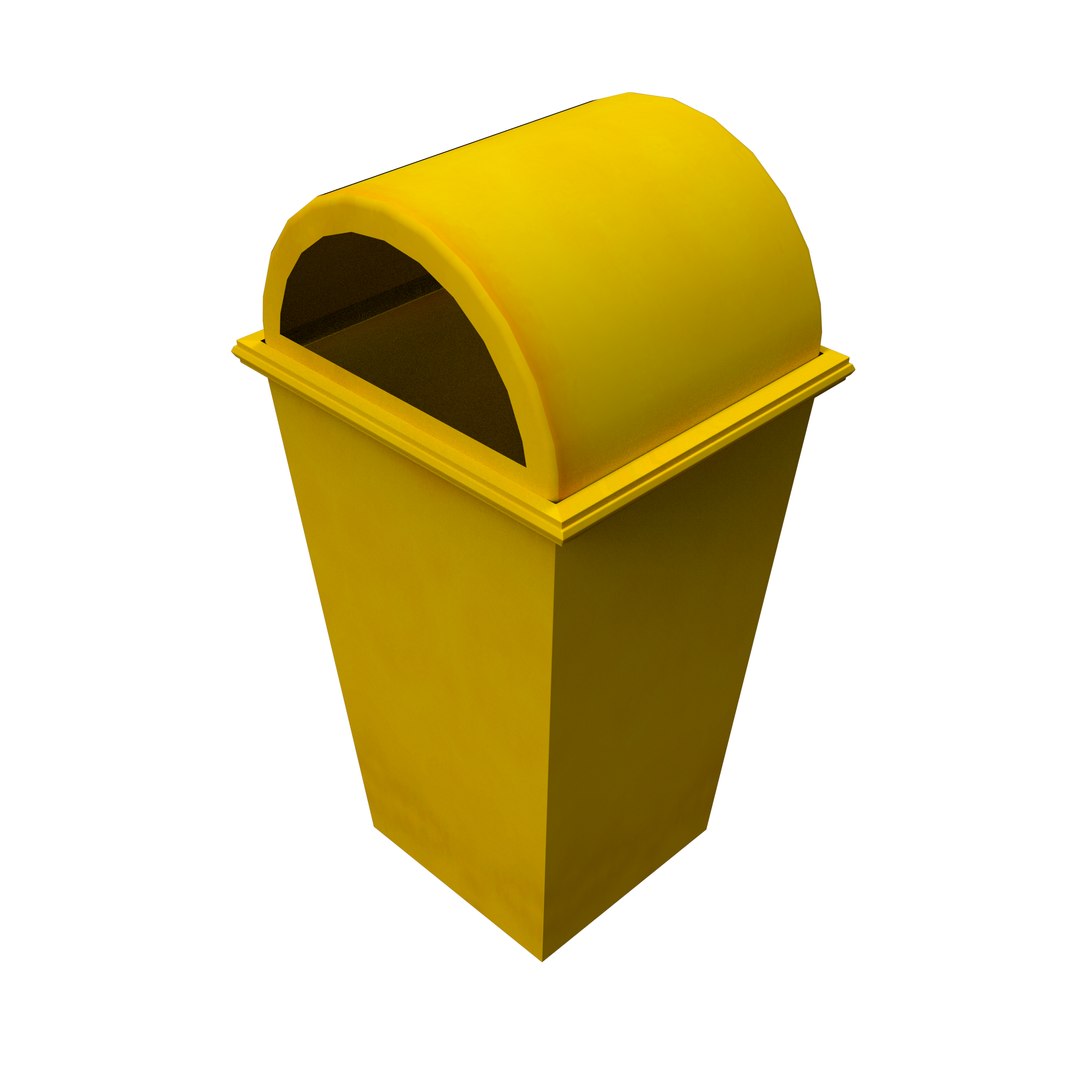 3D Model Dustbin 01 - TurboSquid 2172667