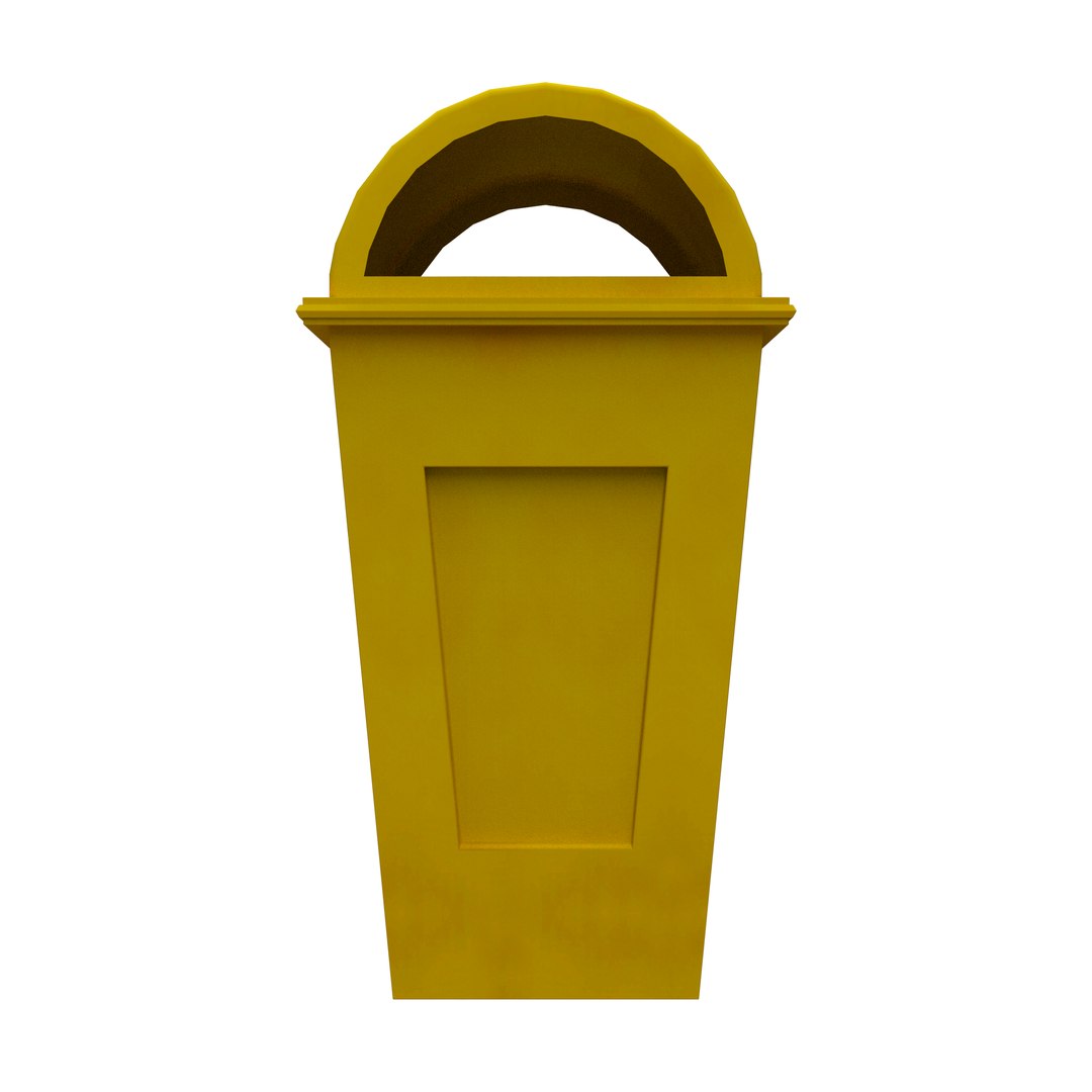 3D Model Dustbin 01 - TurboSquid 2172667