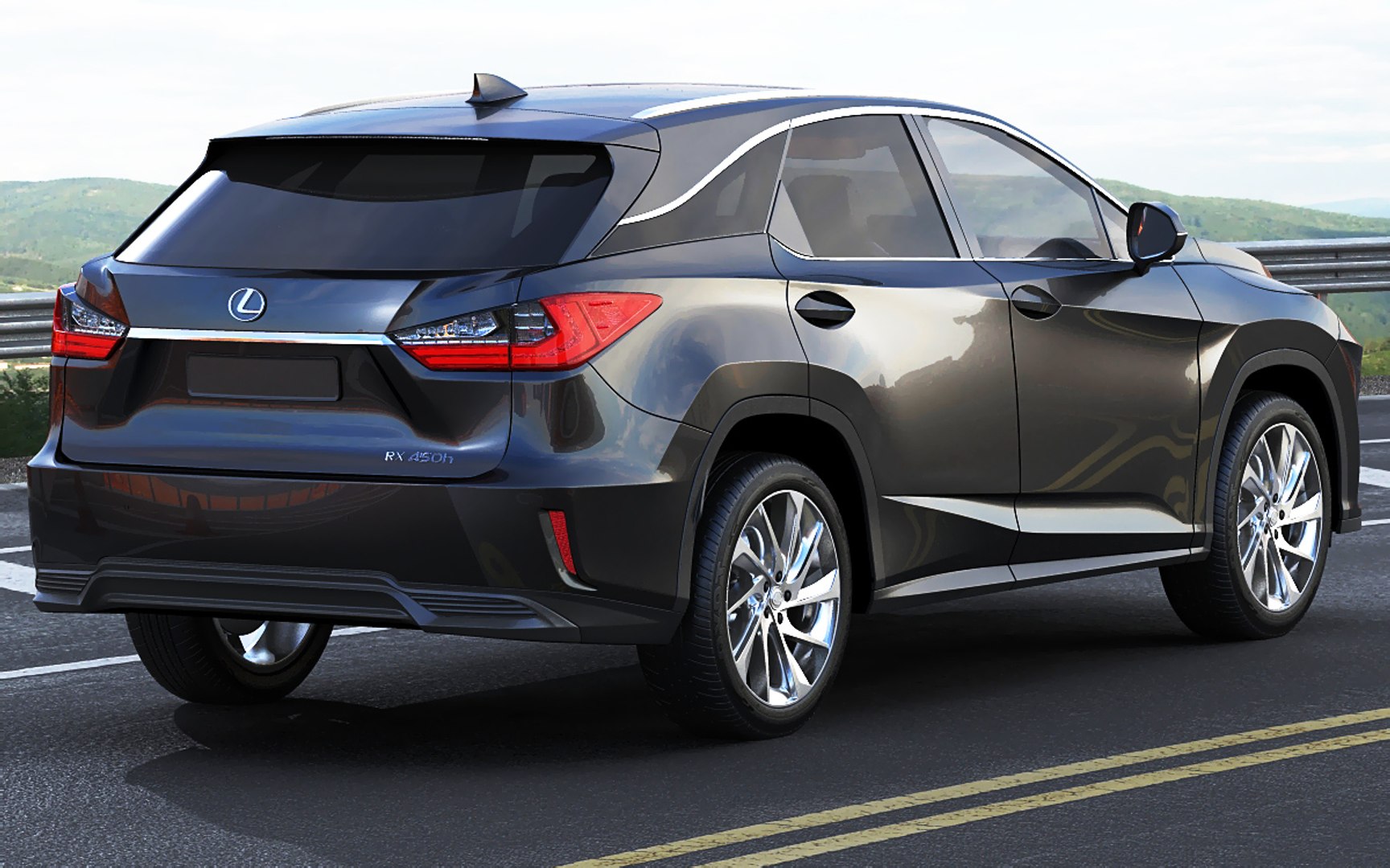 3d Model Lexus Rx 450h