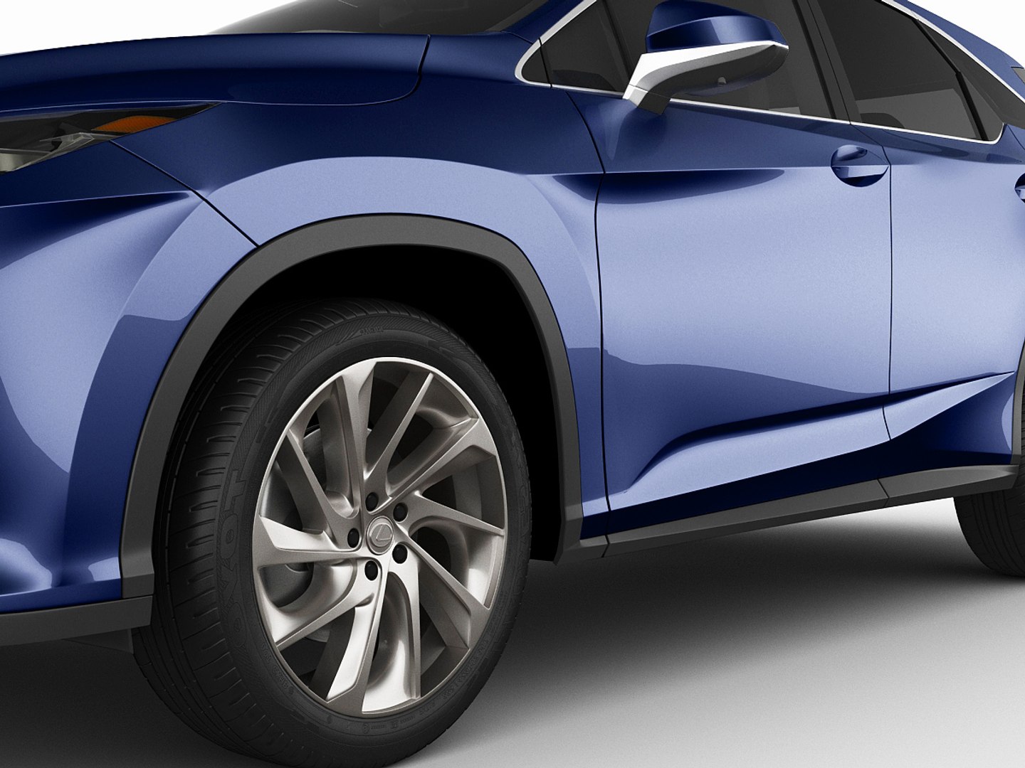 3d Model Lexus Rx 450h