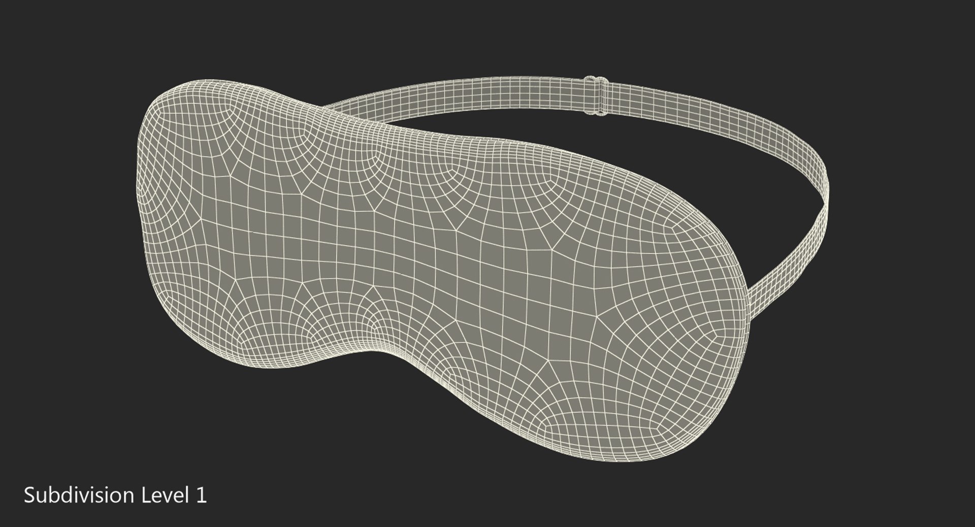 Eyelashes Sleeping Mask Model - TurboSquid 1395845