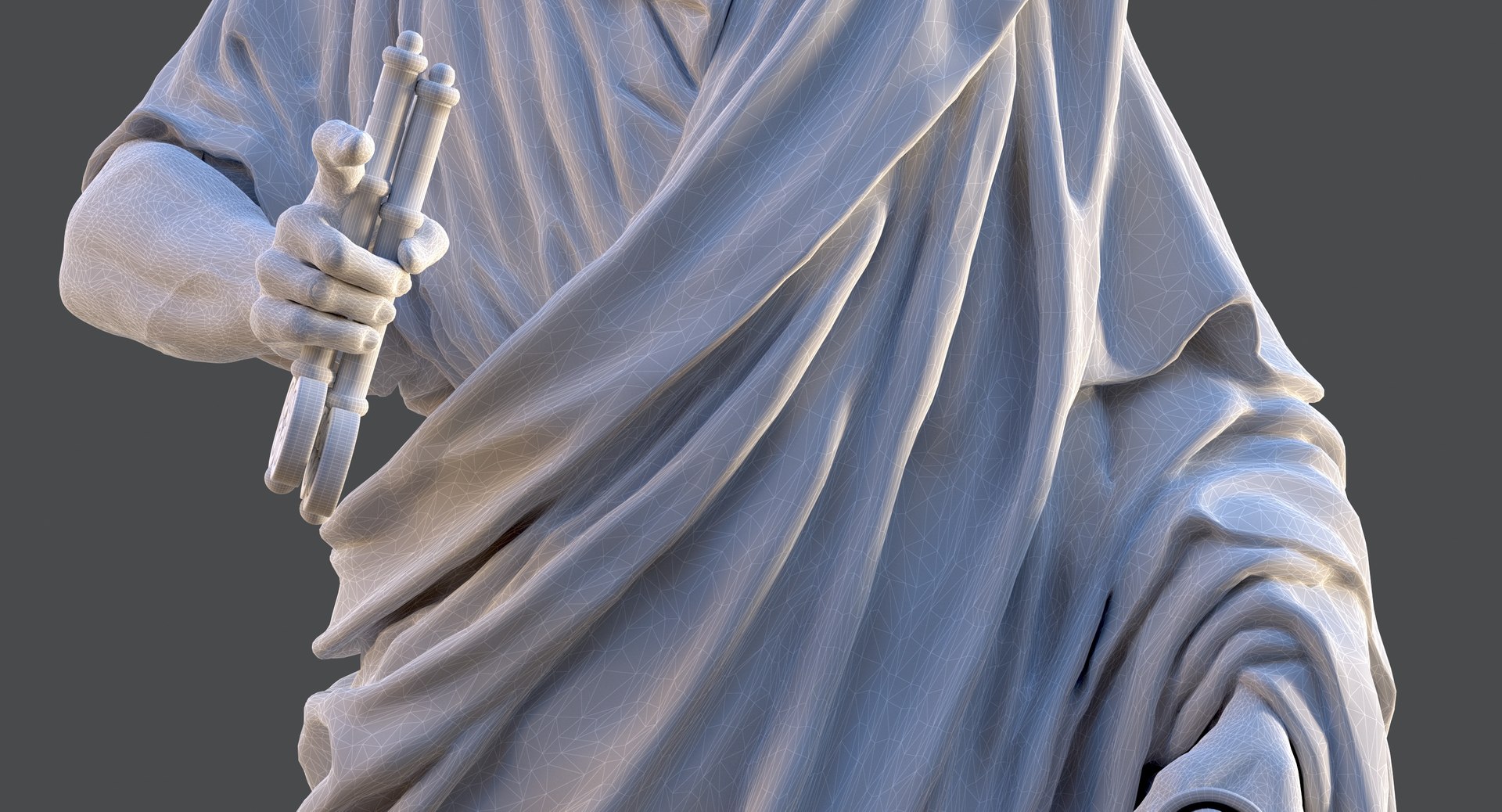 3D Saint Peter Basilica Statue Model - TurboSquid 1325884