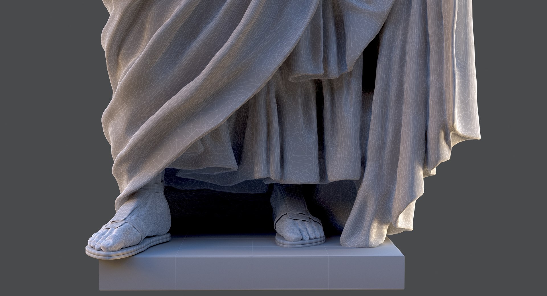 3D Saint Peter Basilica Statue Model - TurboSquid 1325884