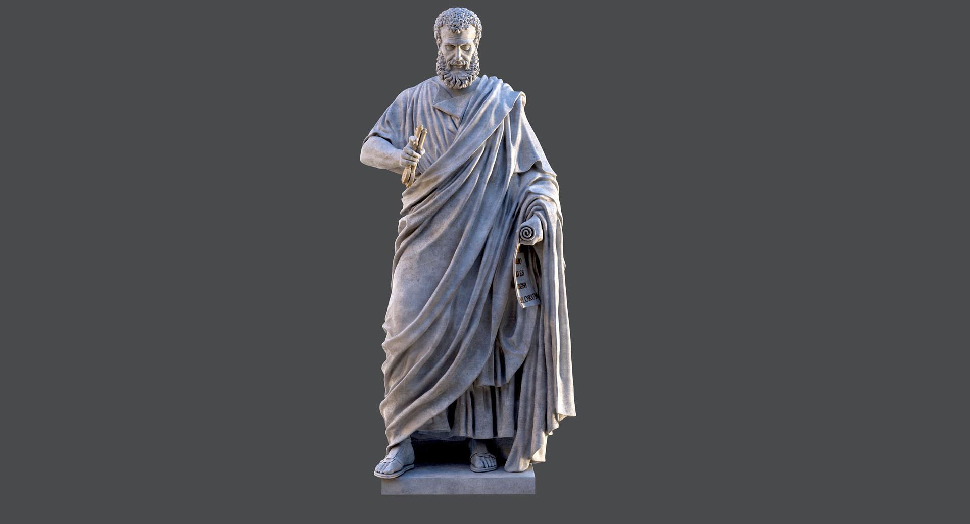 3D Saint Peter Basilica Statue Model - TurboSquid 1325884