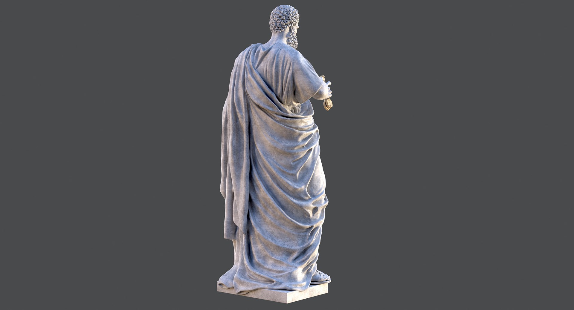 3D Saint Peter Basilica Statue Model - TurboSquid 1325884