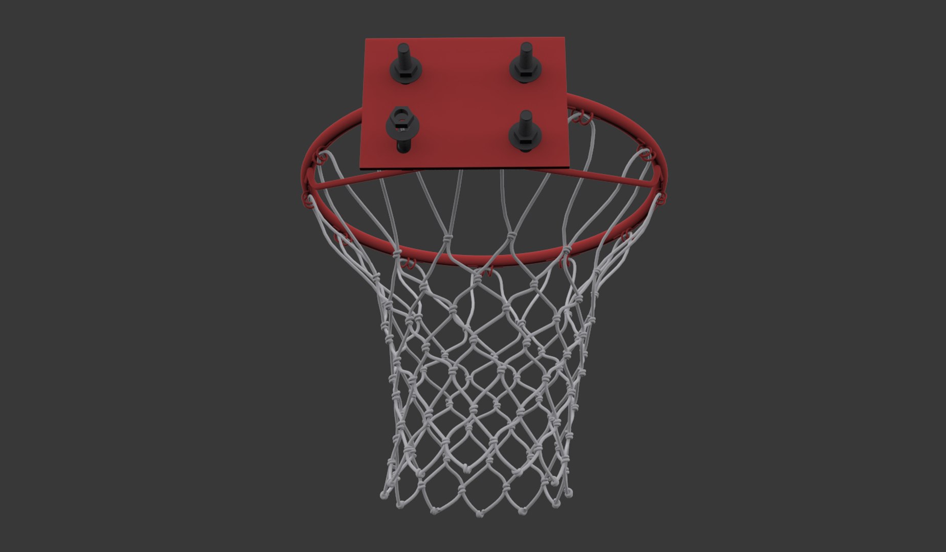 3d basketball rim