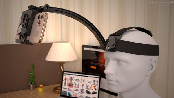 Mannequin head smartphone holder 3D model - TurboSquid 1700193