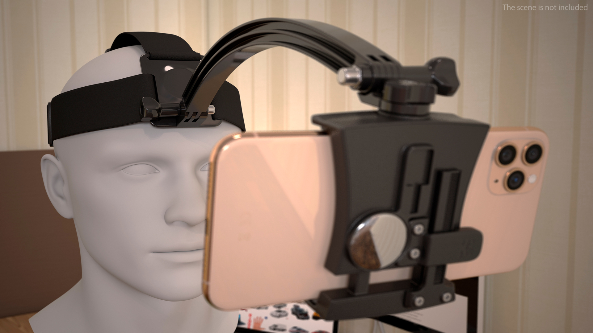 Mannequin head smartphone holder 3D model - TurboSquid 1700193