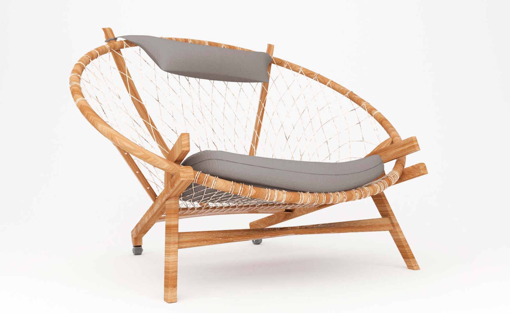 NETCHAIR 3D Model - TurboSquid 1852016