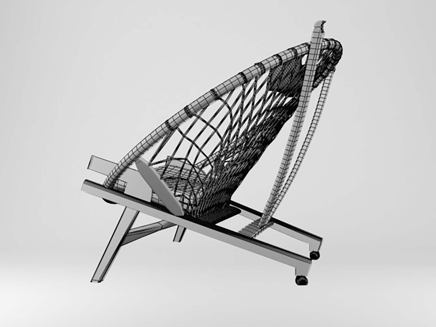 NETCHAIR 3D Model - TurboSquid 1852016