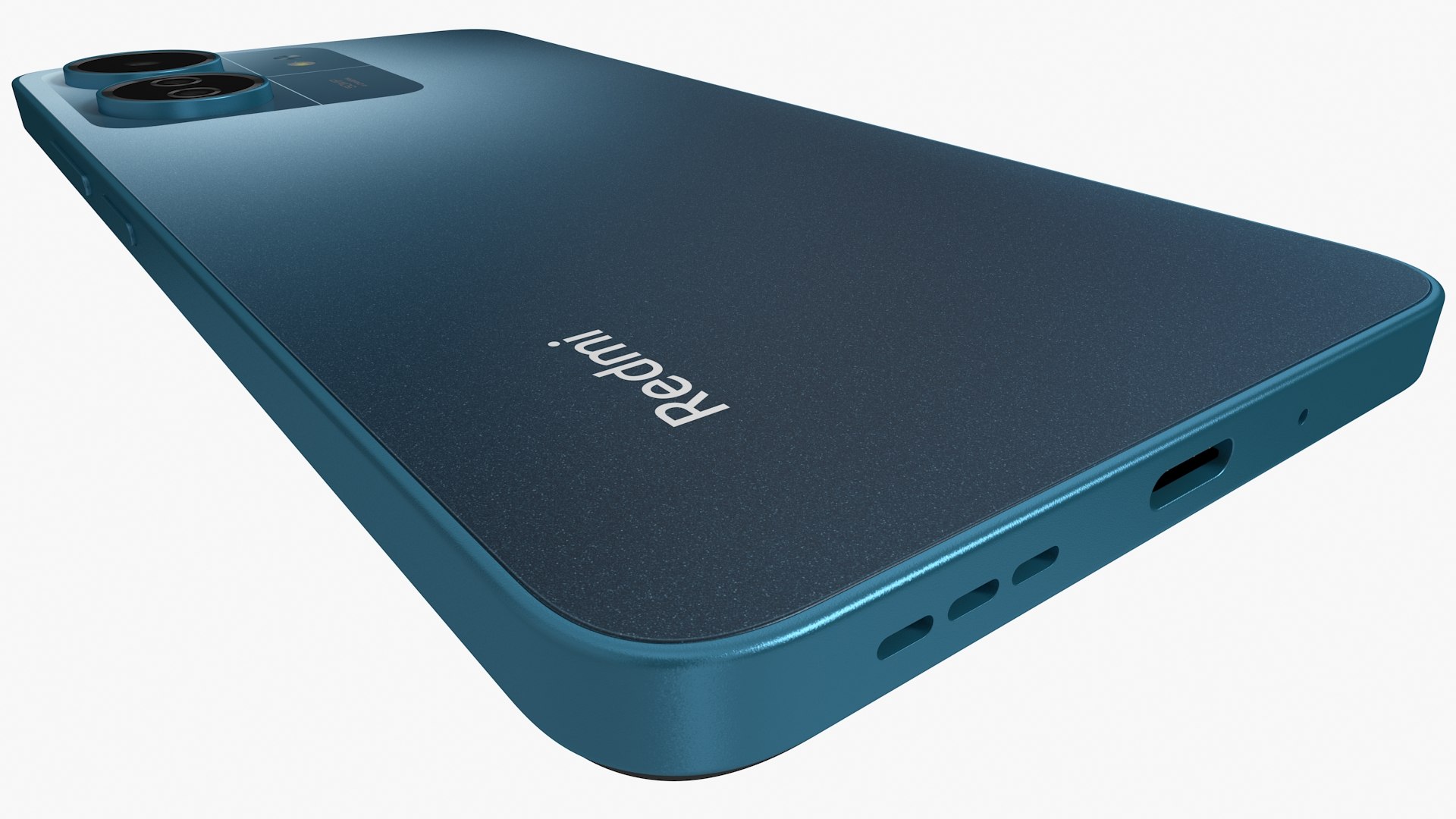 3D Xiaomi Redmi 13C Blue - TurboSquid 2165293