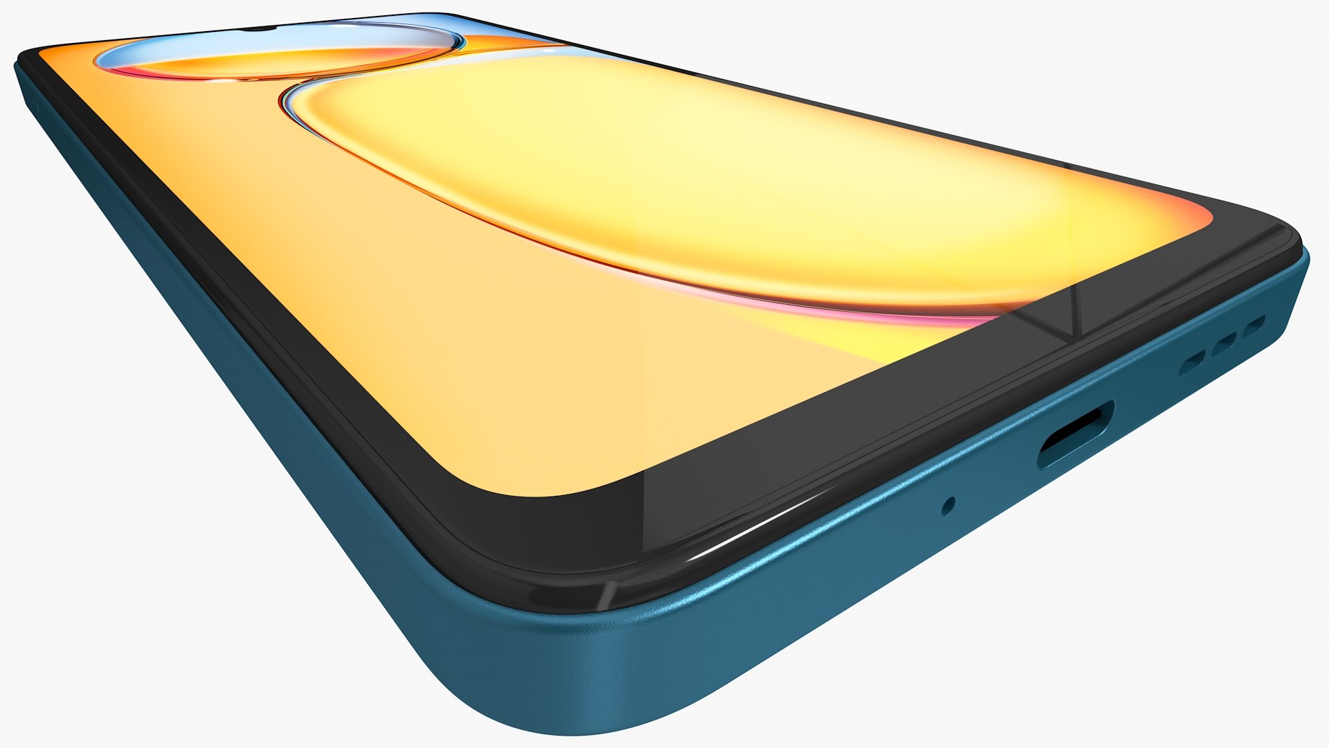 3D Xiaomi Redmi 13C Blue - TurboSquid 2165293