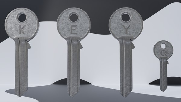 modelo 3d Llave sin dientes - TurboSquid 2159981