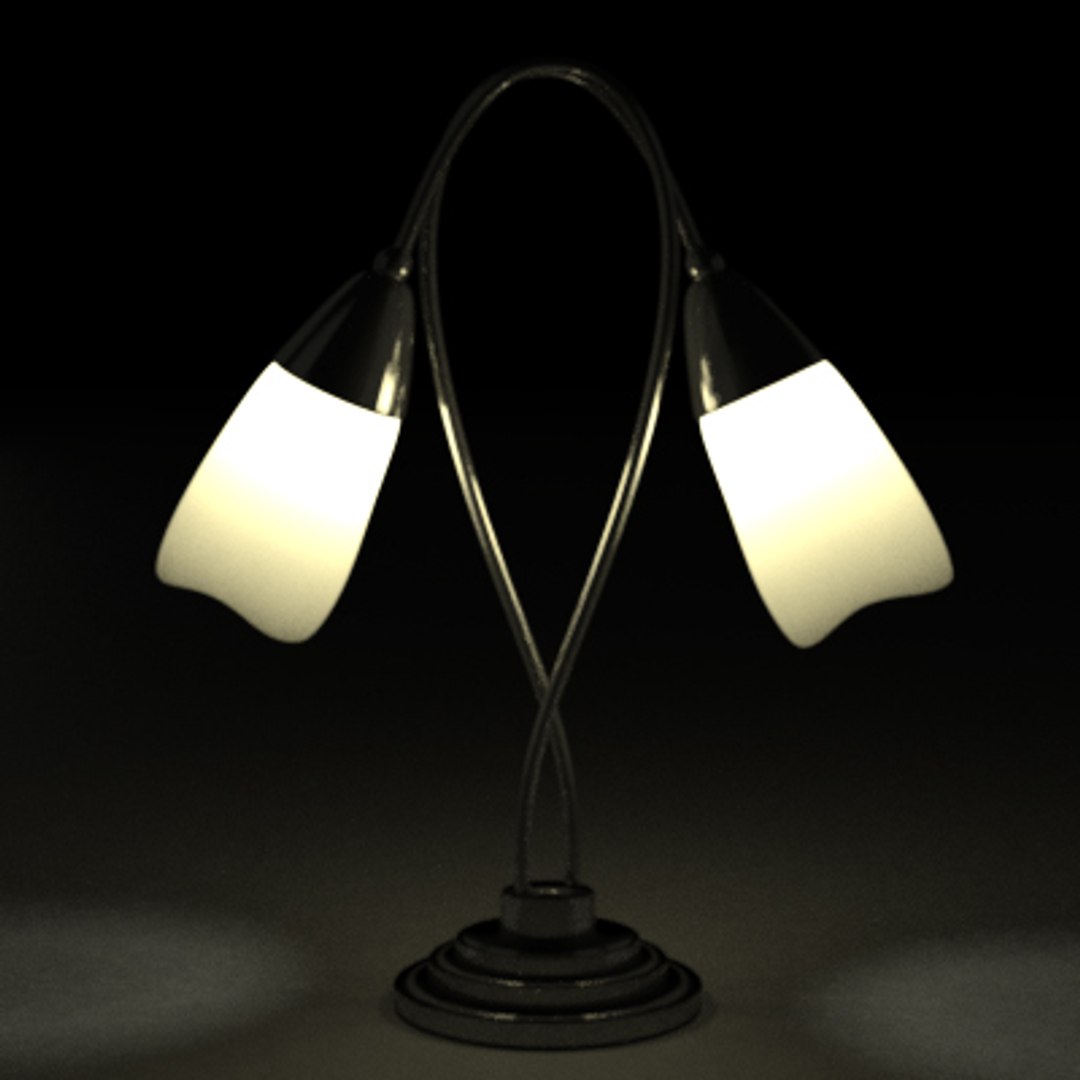 Table Lamps 3d Dxf