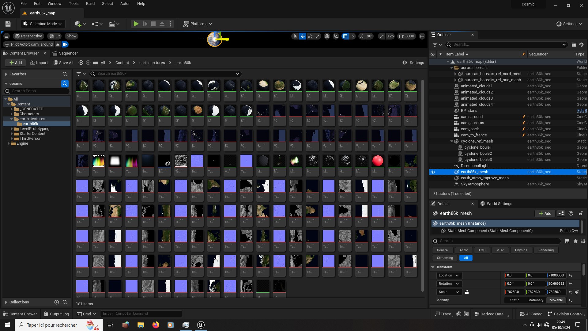 Earth 86K - Unreal Model - TurboSquid 2291449
