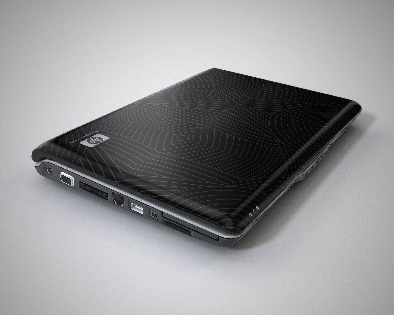 3d Model Hp Pavilion Dv2000