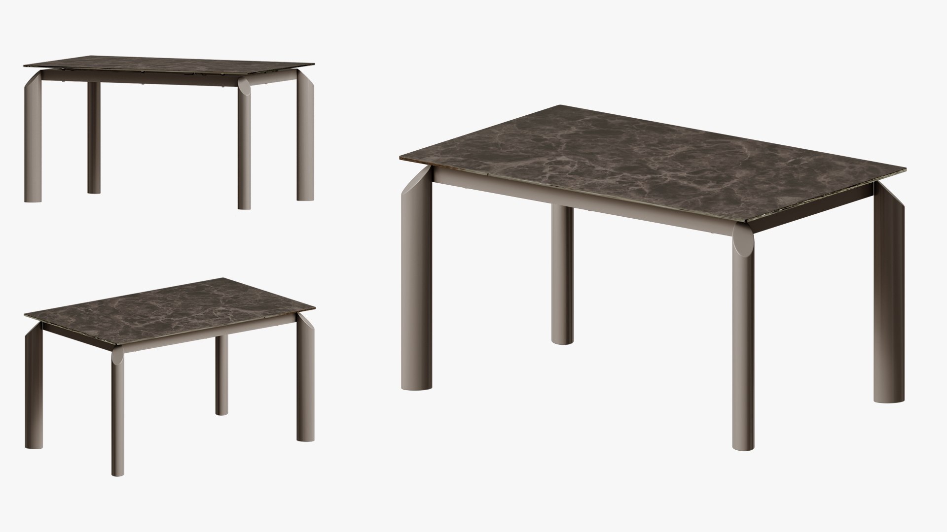 Dining Table Hatton 3D Model - TurboSquid 1988042
