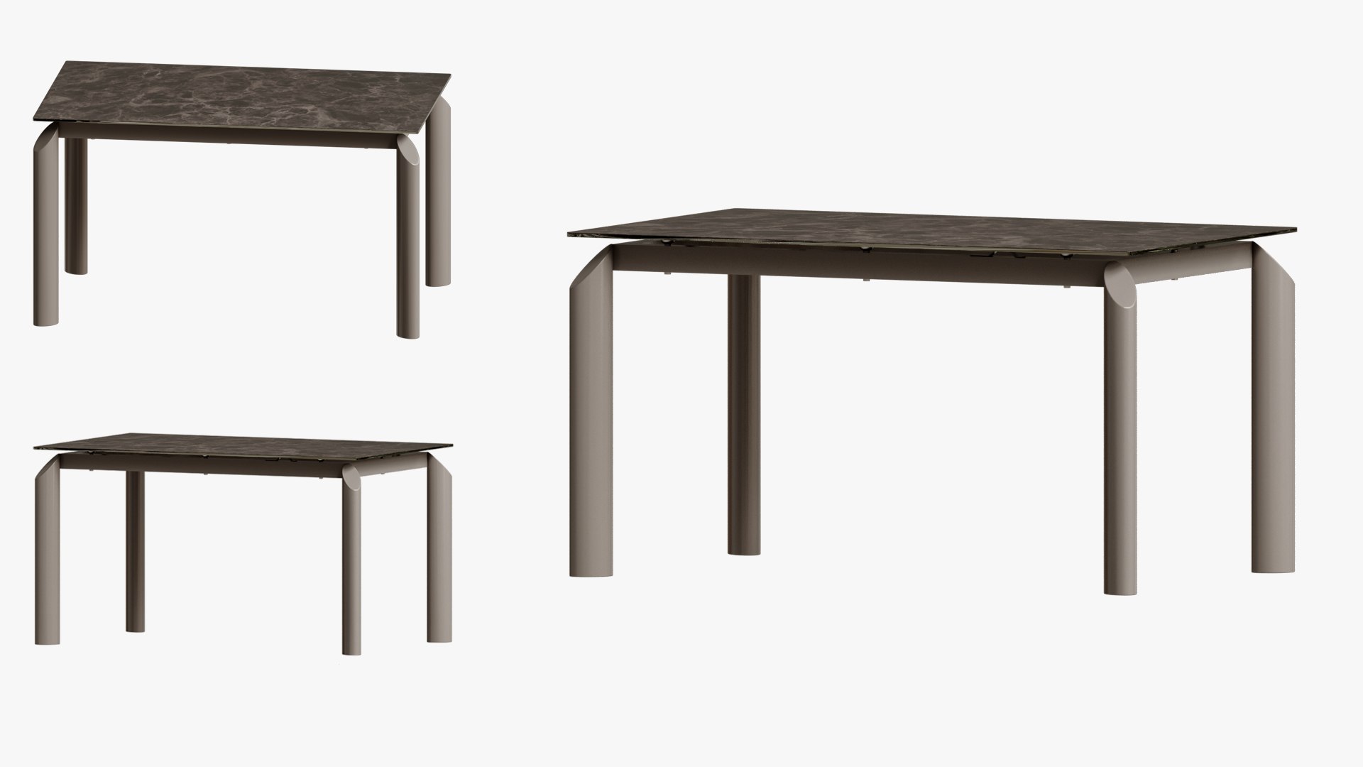 Dining Table Hatton 3D Model - TurboSquid 1988042