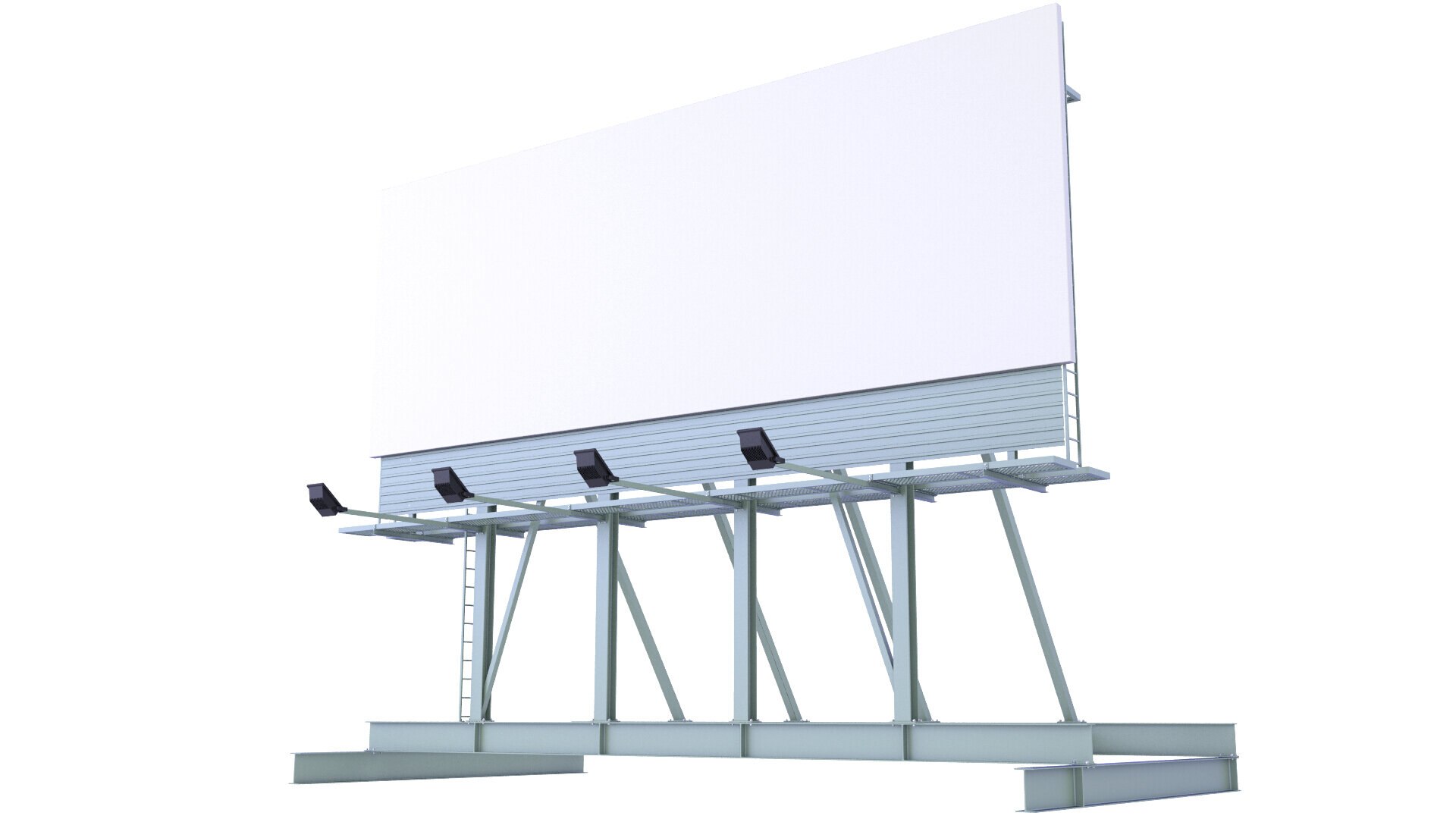 Billboard Roof 33 3D - TurboSquid 1815233