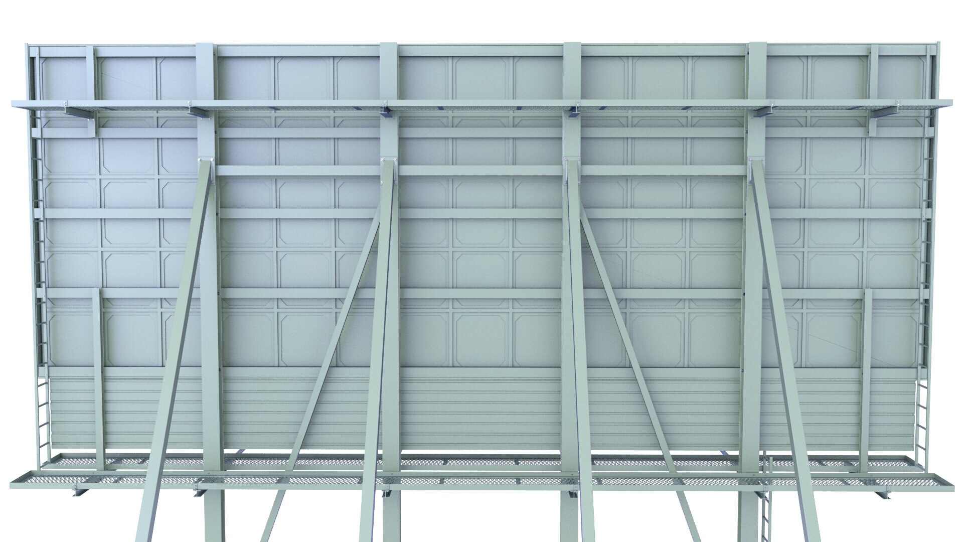 Billboard Roof 33 3D - TurboSquid 1815233