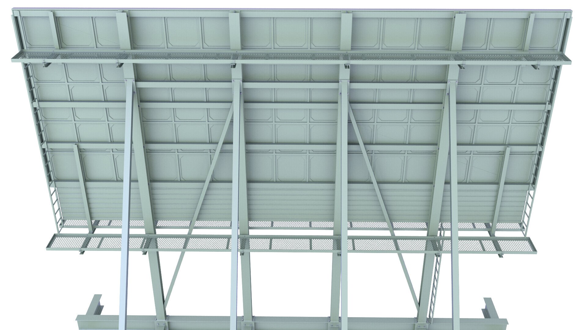 Billboard Roof 33 3D - TurboSquid 1815233