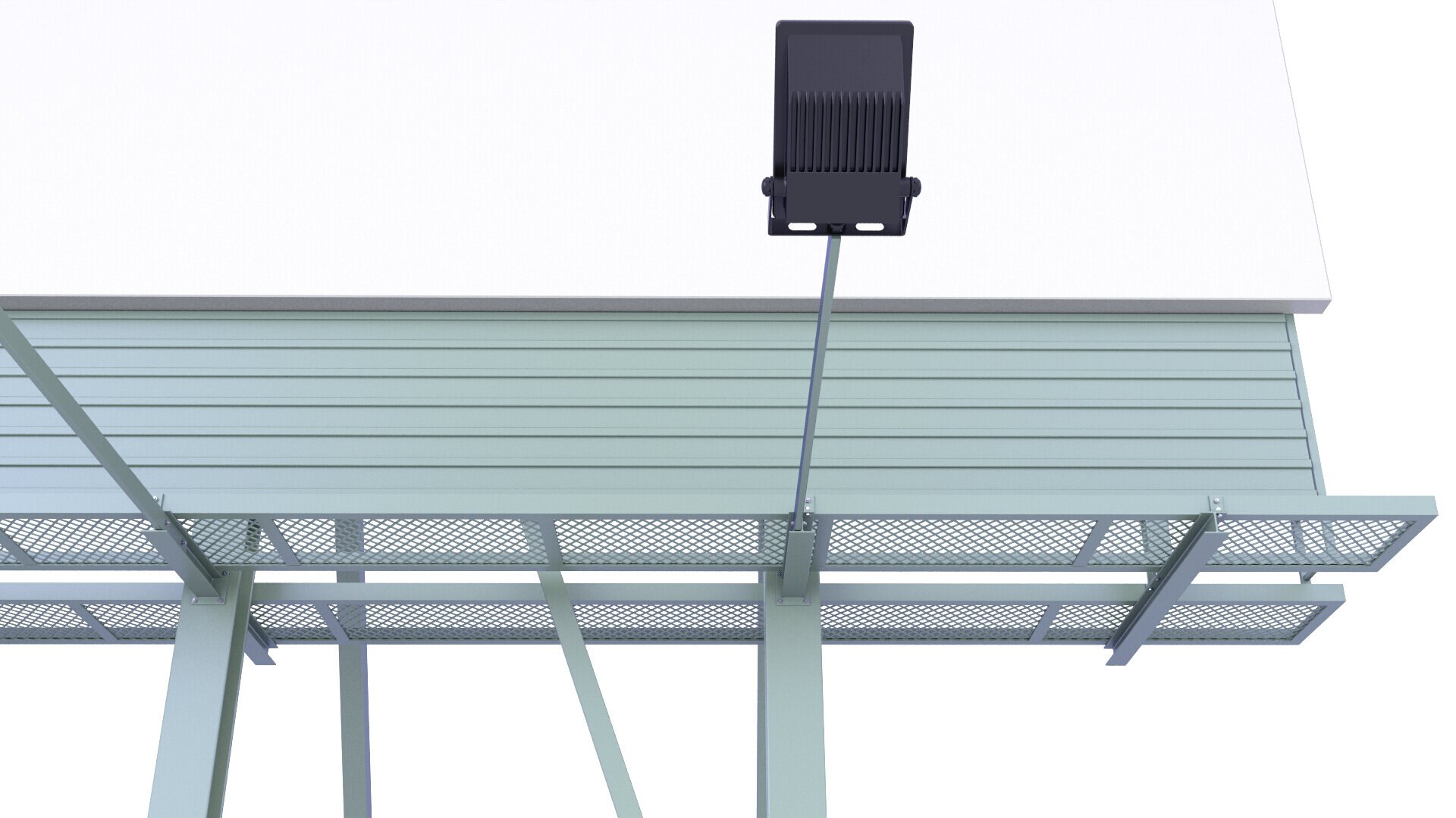 Billboard Roof 33 3D - TurboSquid 1815233