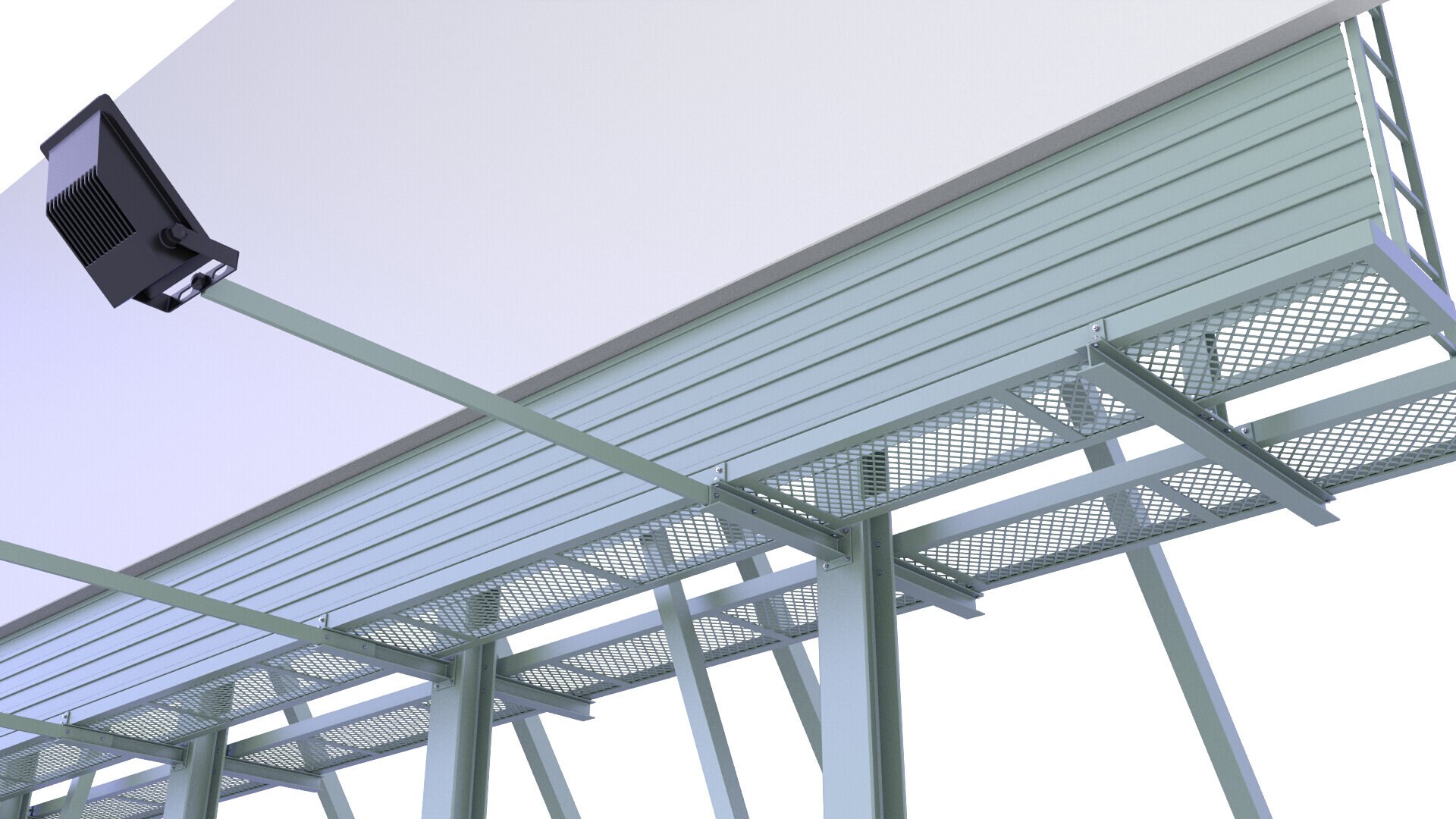 Billboard Roof 33 3D - TurboSquid 1815233