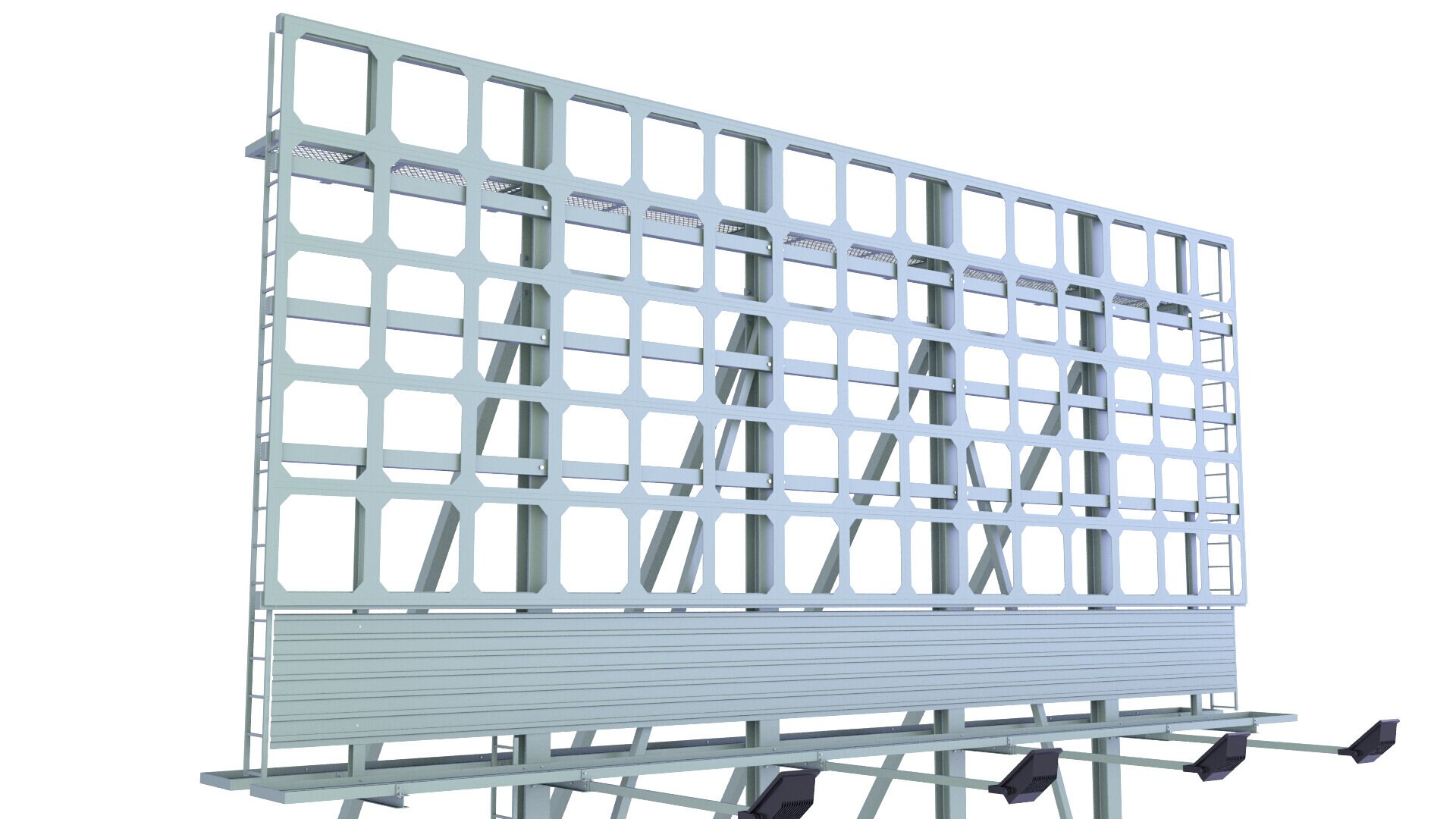 Billboard Roof 33 3D - TurboSquid 1815233