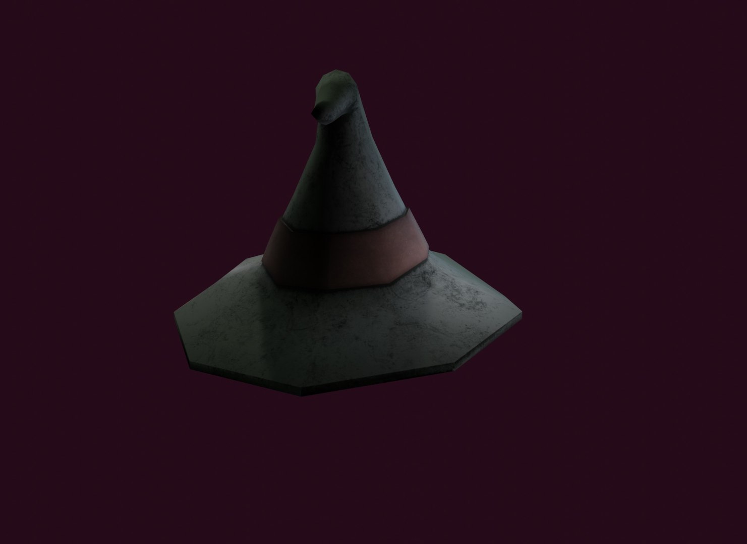 3D Stylized Mage Hat 3D Model - TurboSquid 1986432