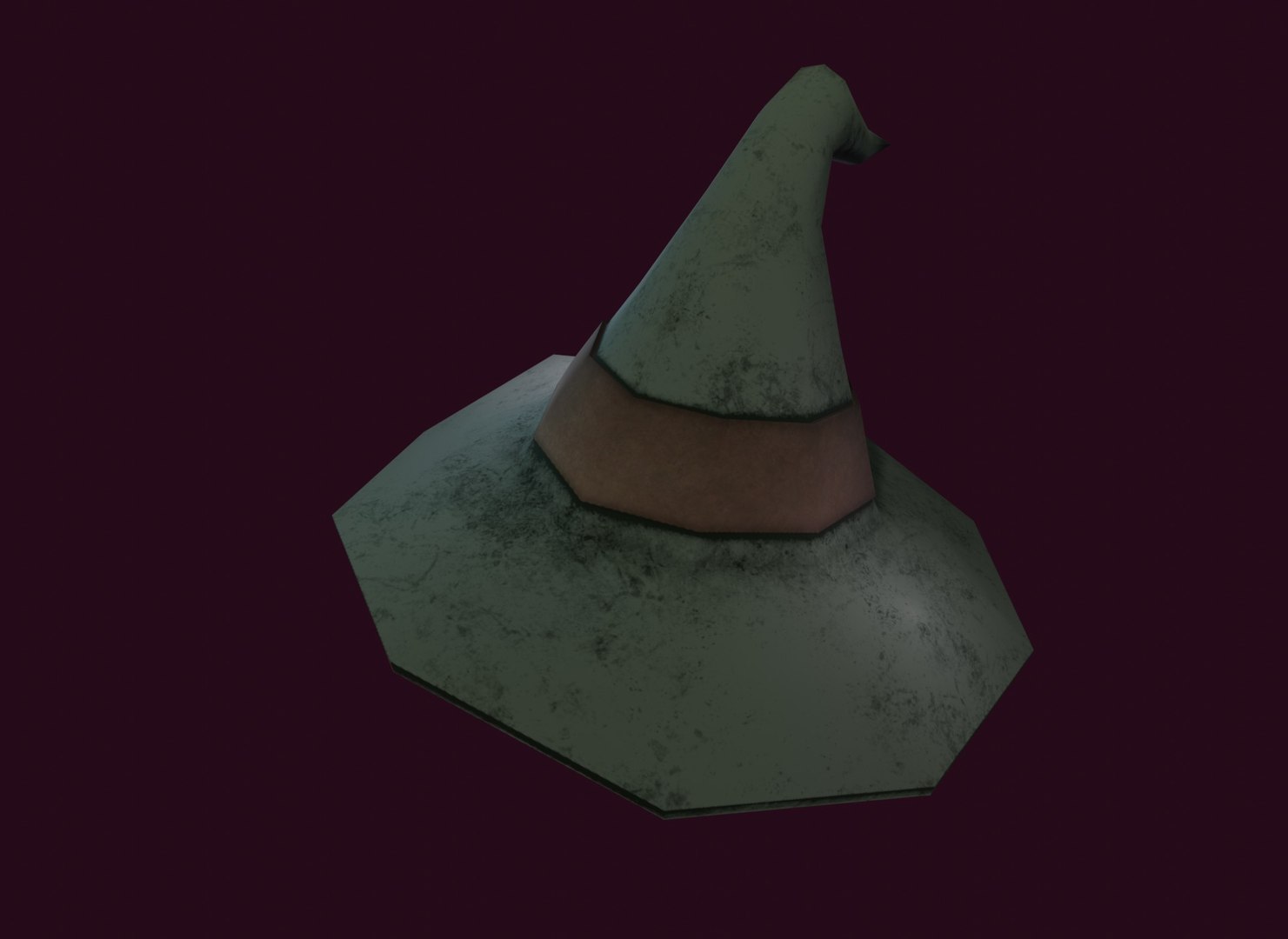 3D Stylized Mage Hat 3D Model - TurboSquid 1986432