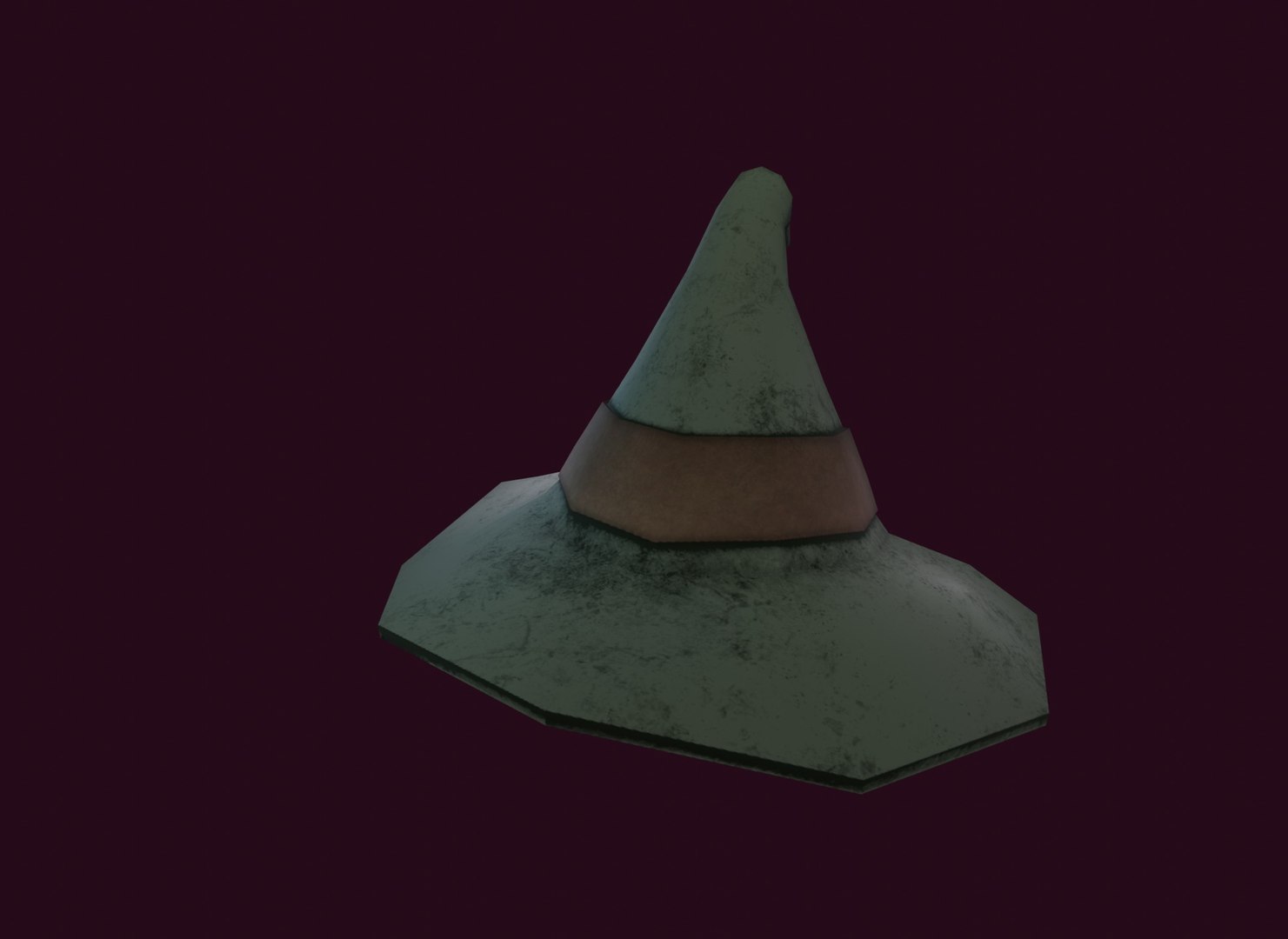 3D Stylized Mage Hat 3D Model - TurboSquid 1986432