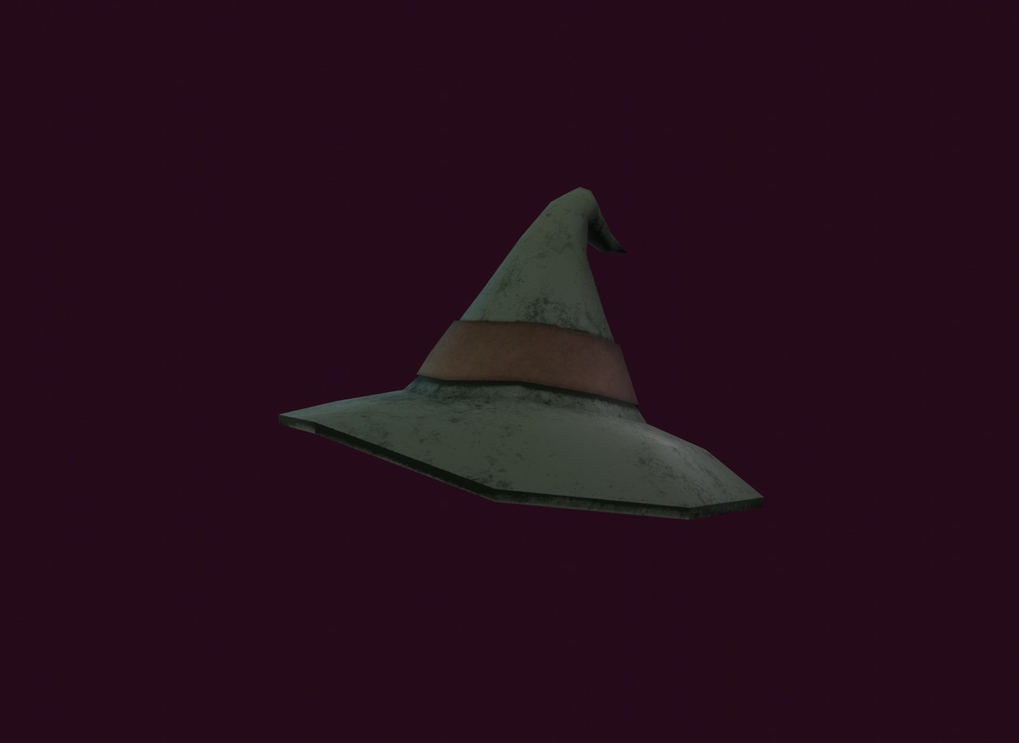 3D Stylized Mage Hat 3D Model - TurboSquid 1986432