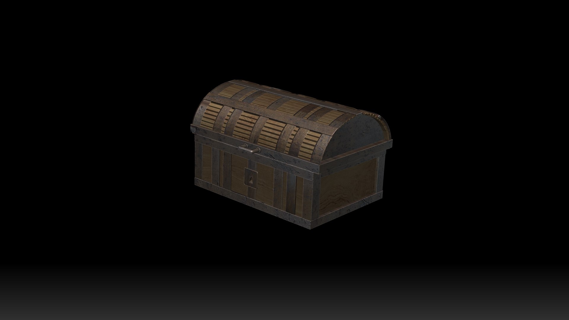 3D Model Treasure Chest Box 5 - TurboSquid 1866870