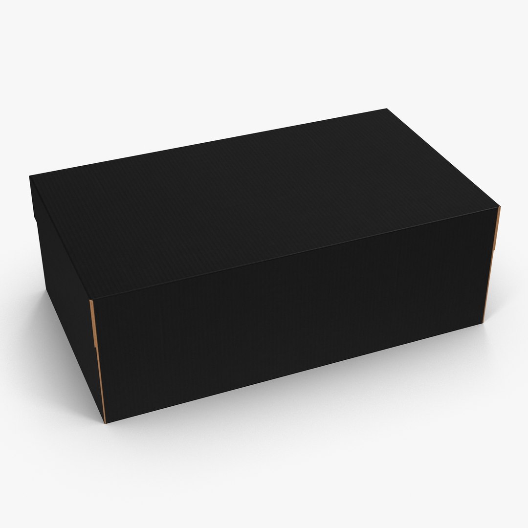 Colored Shoe Boxes Low-poly 3D Model - TurboSquid 1250548