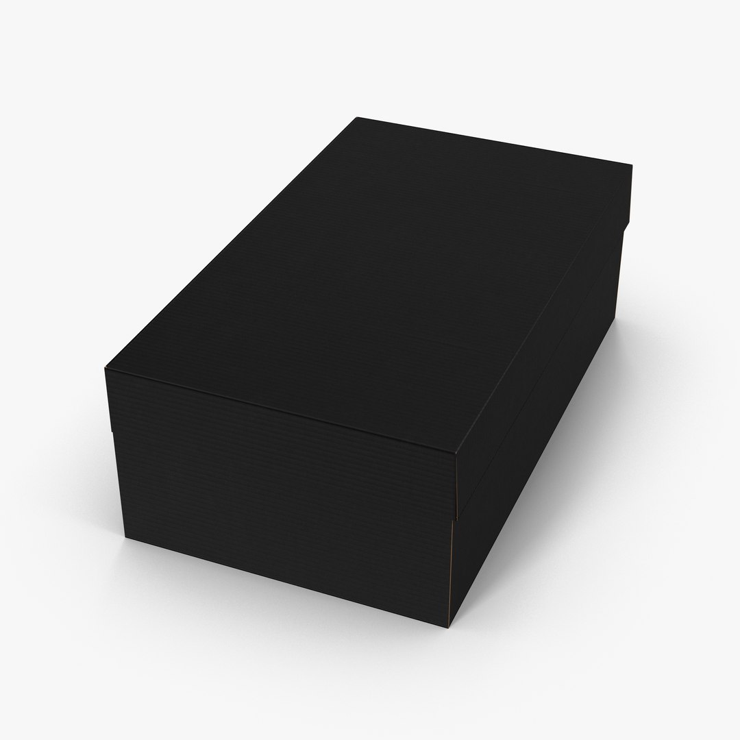 Colored Shoe Boxes Low-poly 3D Model - TurboSquid 1250548
