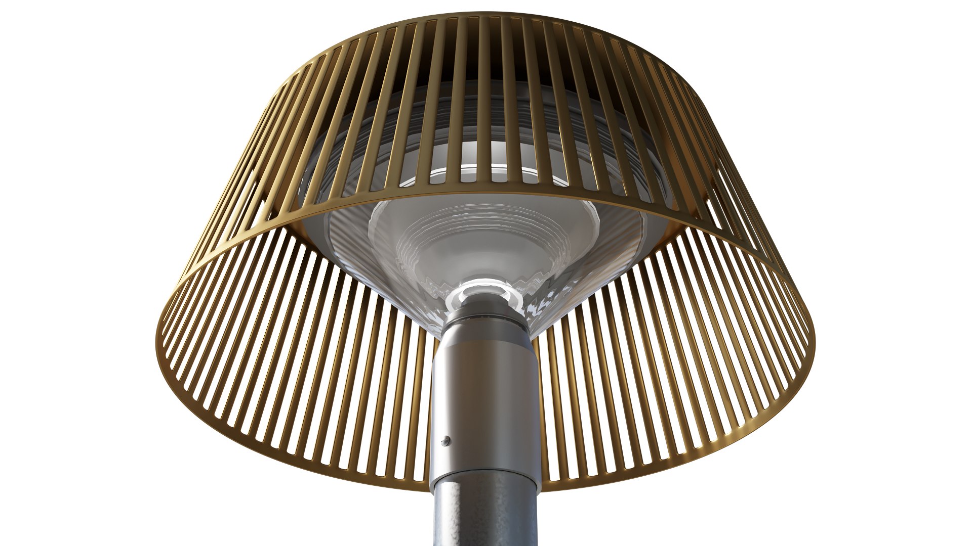 3D Street Light Twilight Paris Pole-top By Iguzzini - TurboSquid 2220906
