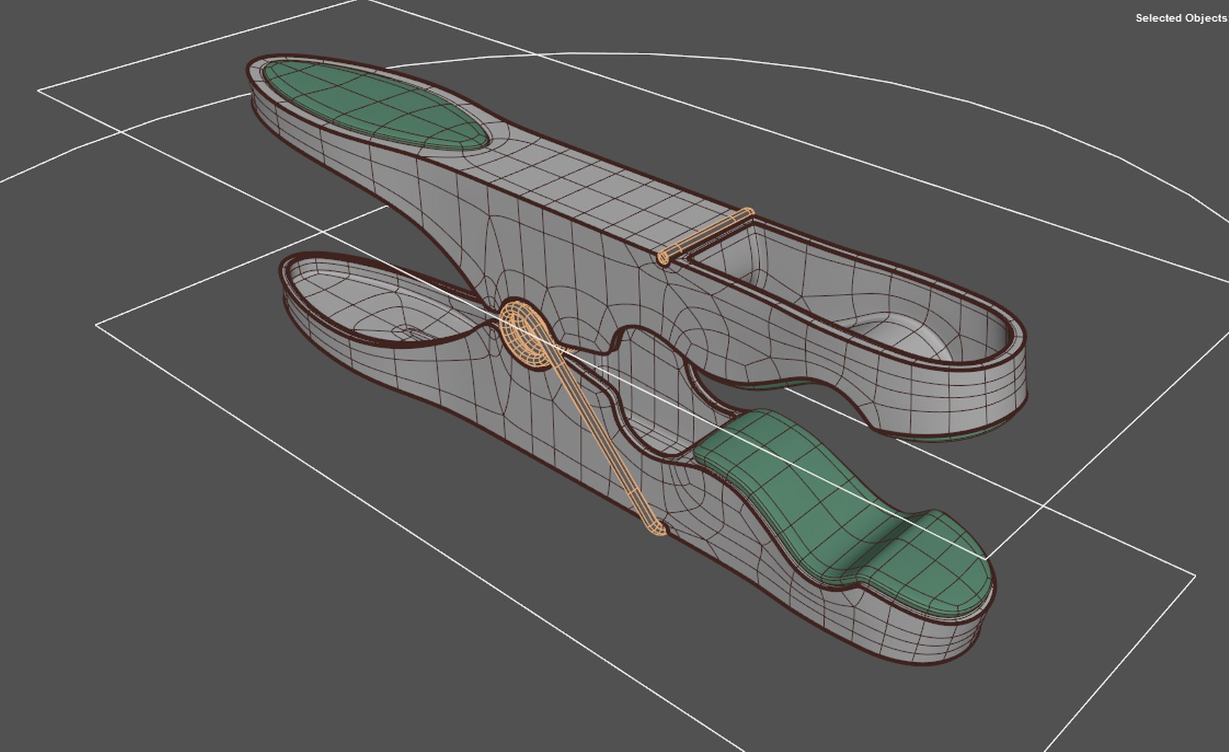 3D model Clothespin - TurboSquid 2175742