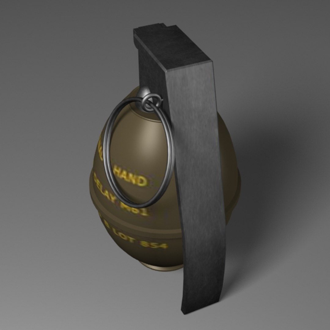 3d Hand Grenade