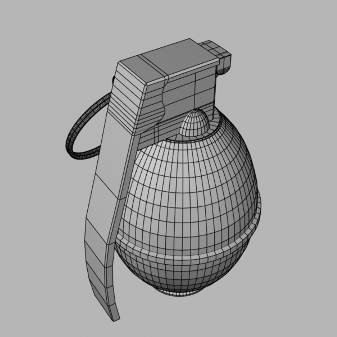 3d Hand Grenade