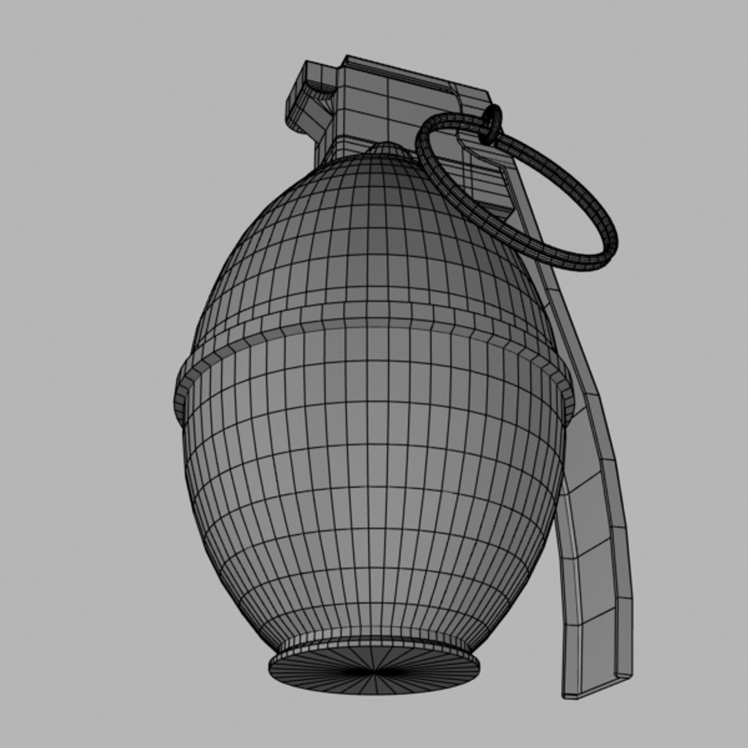 3d Hand Grenade