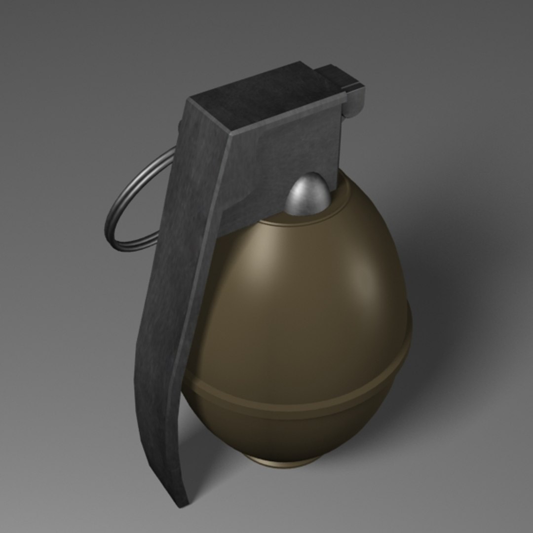 3d Hand Grenade