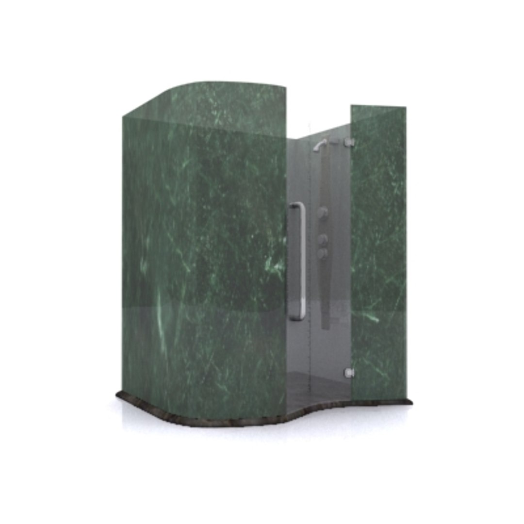 3d model shower cubicle