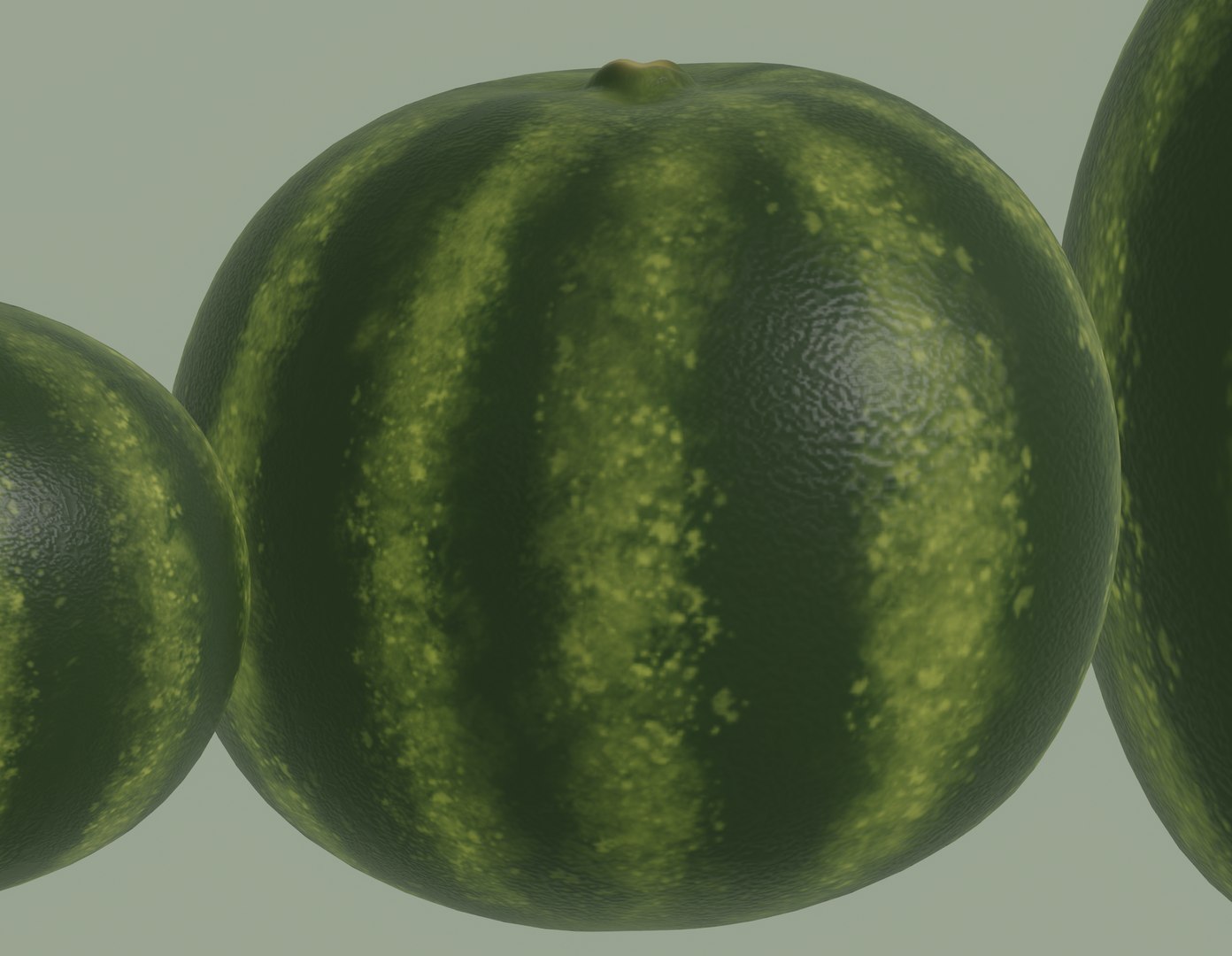 3D Watermelon - TurboSquid 2197458