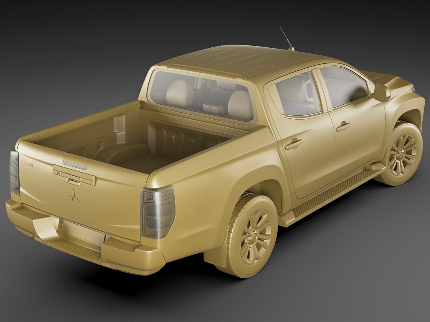 3D Model Mitsubishi L200 L - TurboSquid 1405523