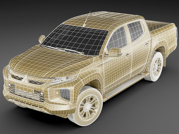 3D model mitsubishi l200 l - TurboSquid 1405523