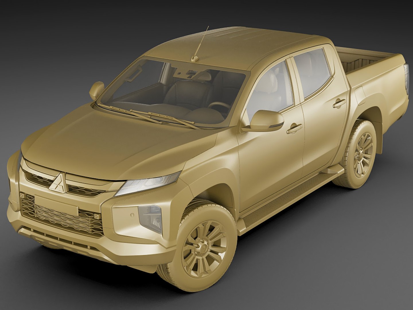 3D Model Mitsubishi L200 L - TurboSquid 1405523