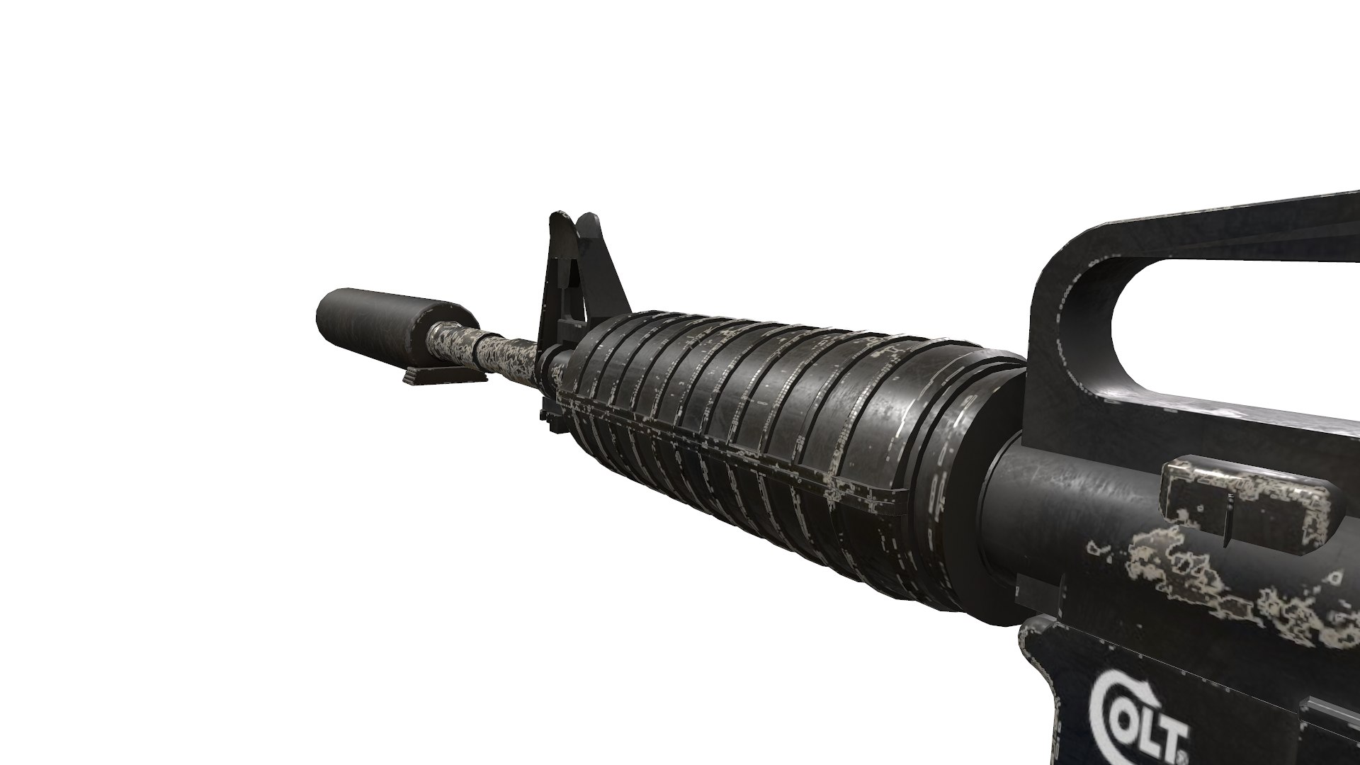 Free Battle Worn M4a1 Carbine 3D - TurboSquid 1708945